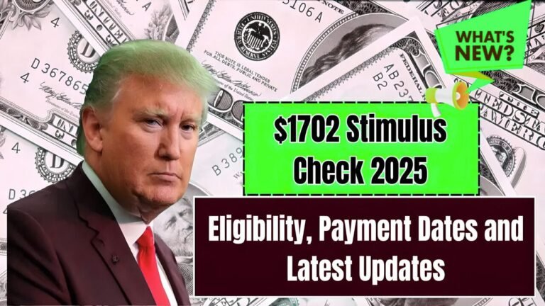 October 2025 Stimulus Payment: Who Qualifies for the $1,702, When You ...